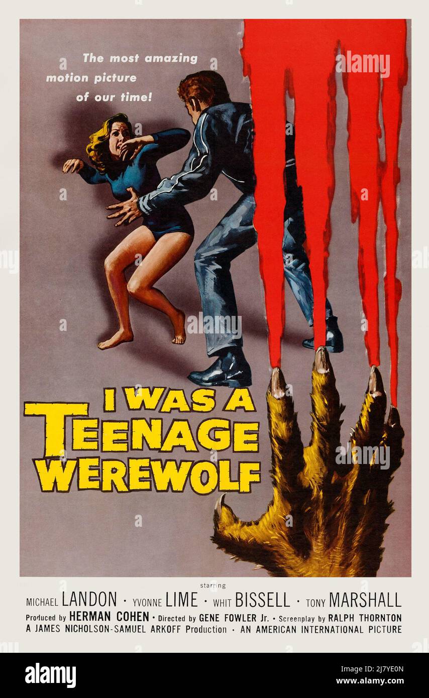 I was a Teenage Werewolf Stock Photo - Alamy