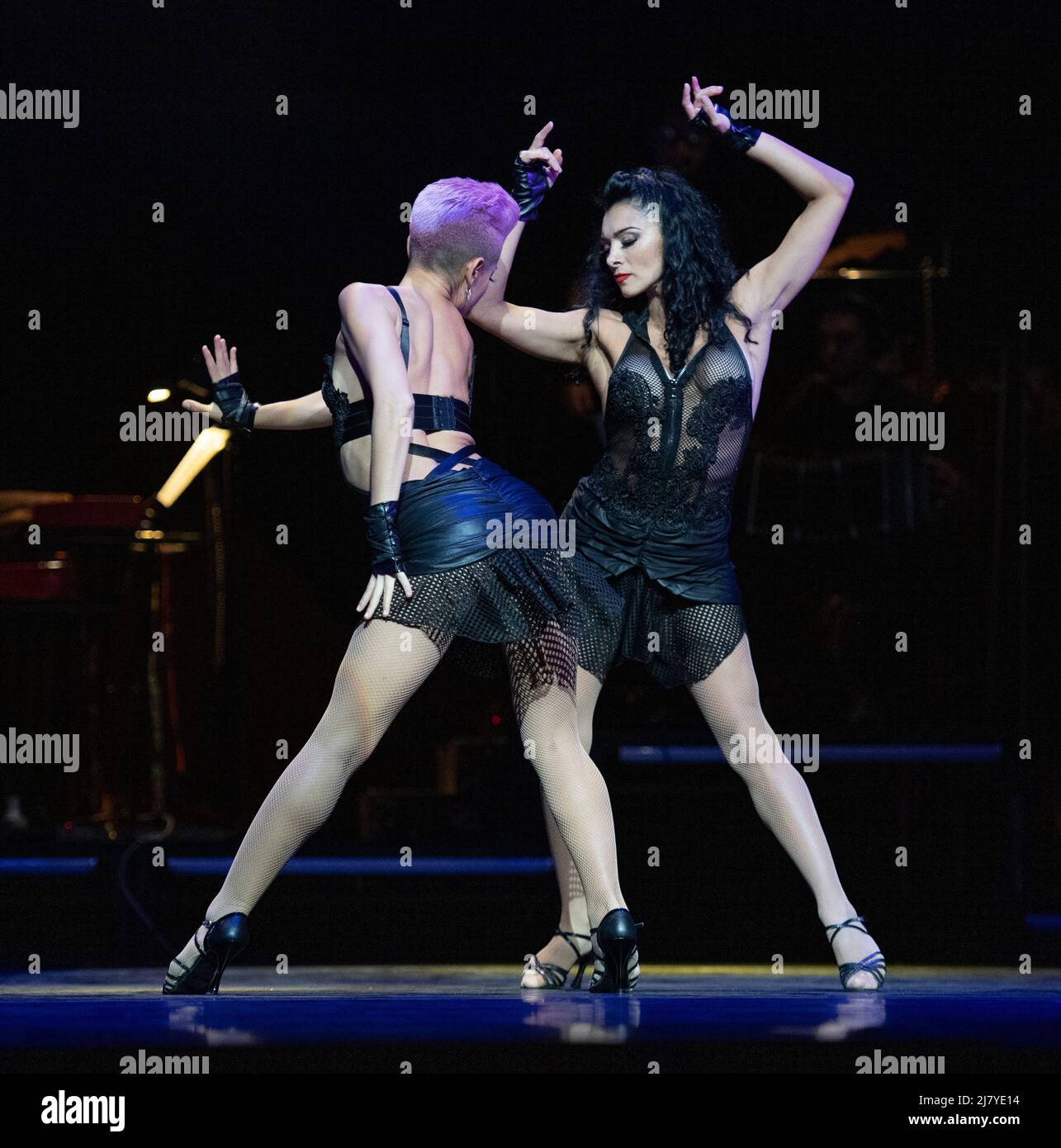 Sadler’s Wells Peacock Theatre, London, UK. 11 May 2022. Working dress ...