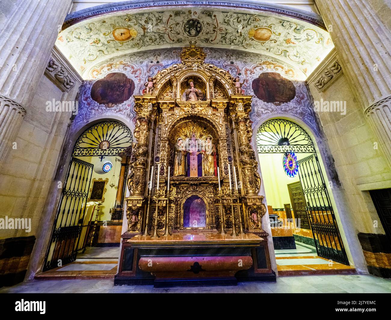 Altarpiece of Saint Justa and Rufina in the Collegiate Church of the ...