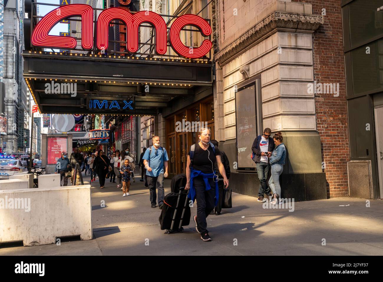 The AMC Empire 25 Cinemas in Times Square in New York on Tuesday, May ...