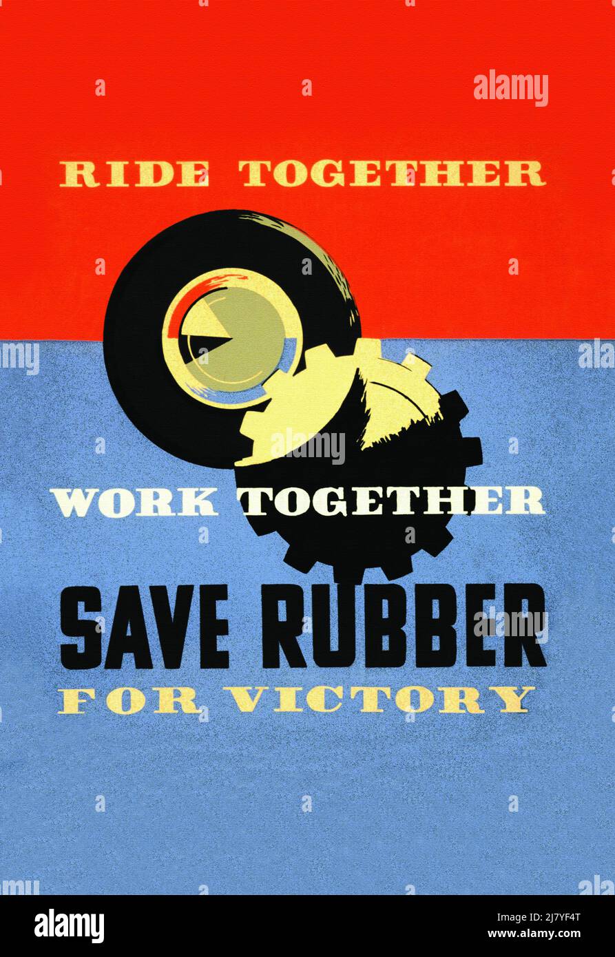 Ride Together Work Together Stock Photo - Alamy