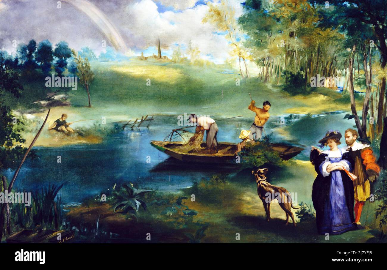Edouard manet fishing hi-res stock photography and images - Alamy
