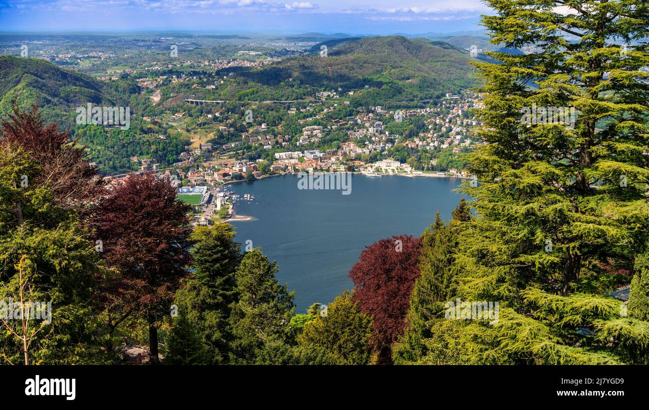 Lake Como - Como region in Italy Stock Photo - Alamy