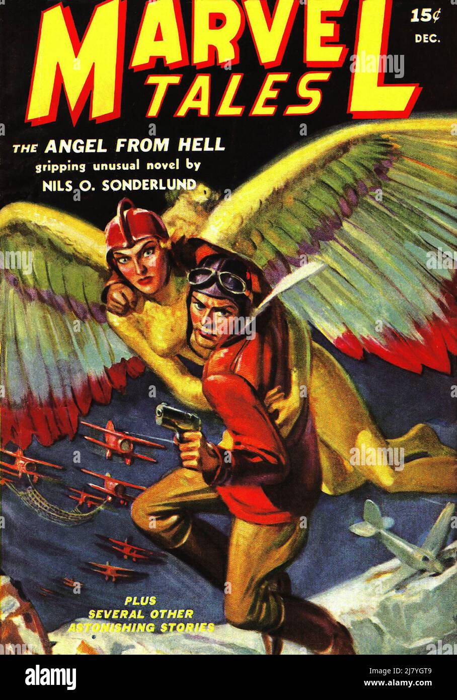 The Angel from Hell Stock Photo - Alamy