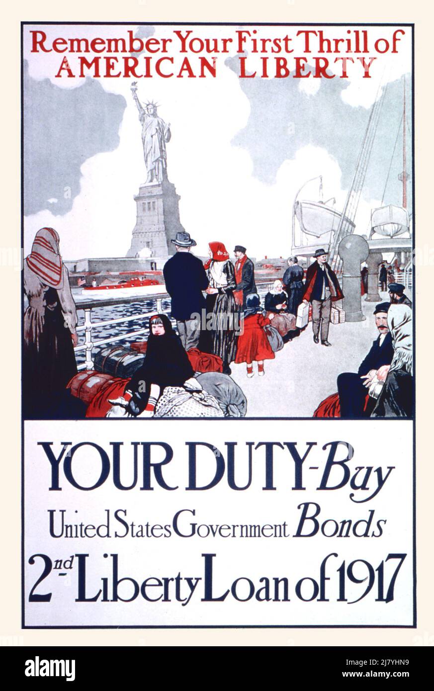 Remember Your First Thrill of American Liberty Stock Photo - Alamy