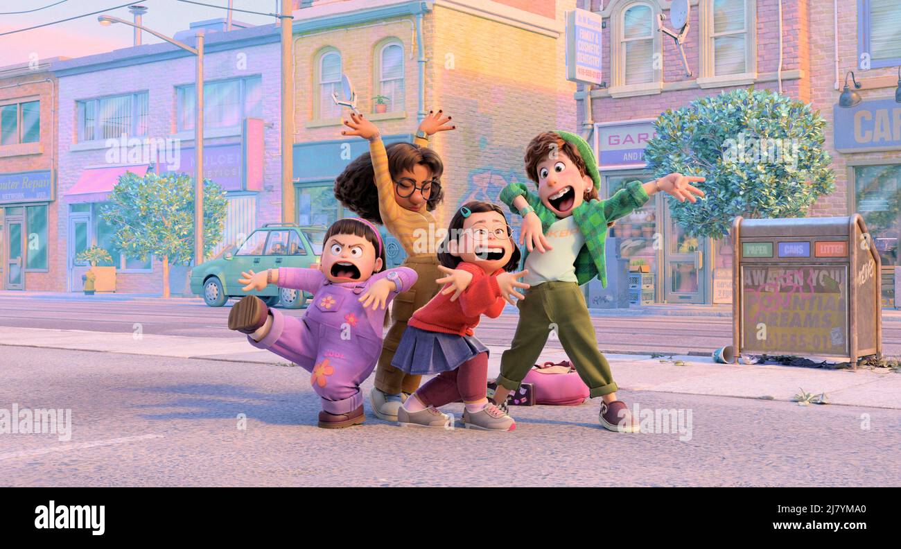 Turning red film pixar hi-res stock photography and images - Alamy