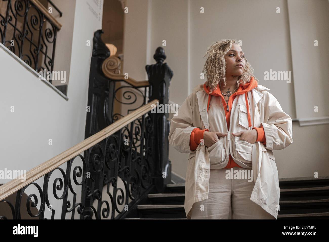 Quebec singer Modlee poses for a portrait in Quebec City Thursday April ...
