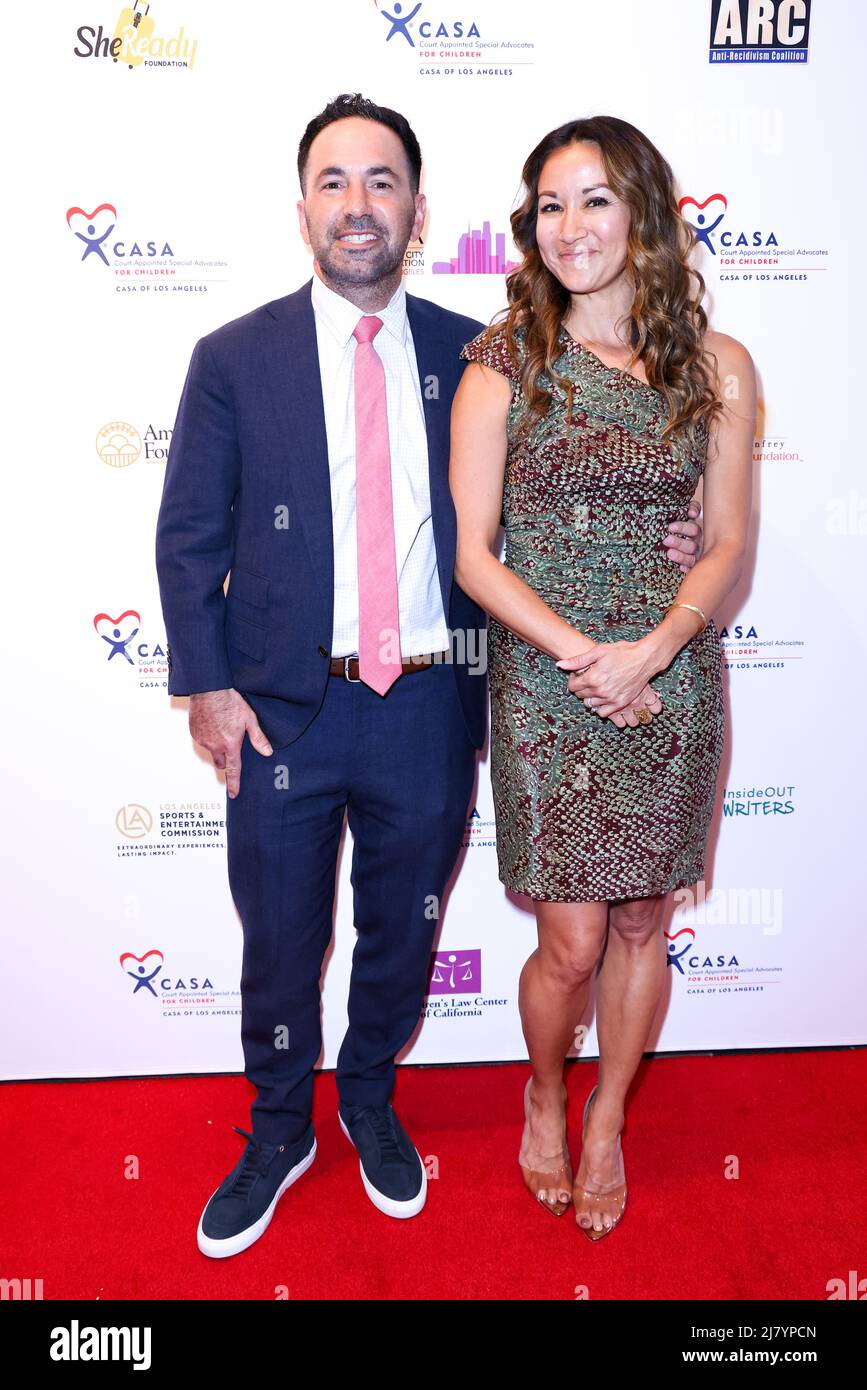 Los Angeles, California, USA. 10th May, 2022. Scott Budnick and guest ...