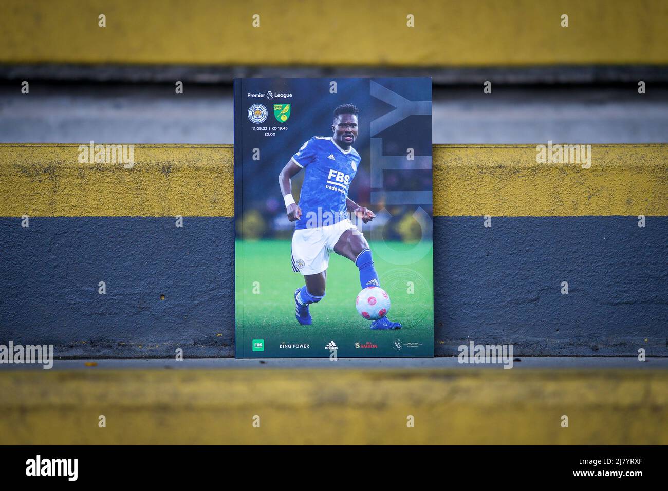 Today's match day programme with Daniel Amartey #18 of Leicester City ...