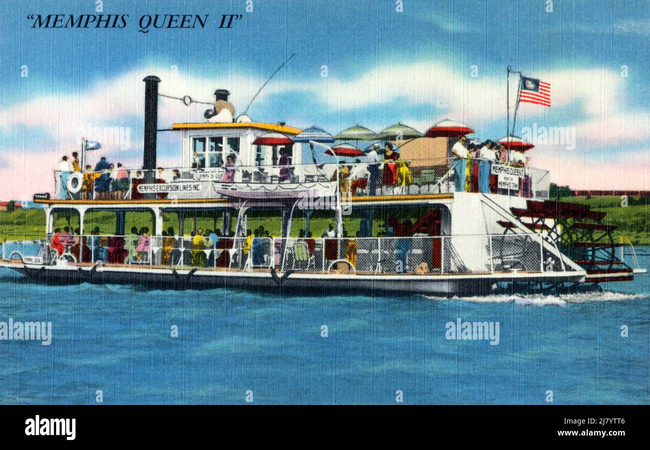 Memphis Queen II Stock Photo - Alamy