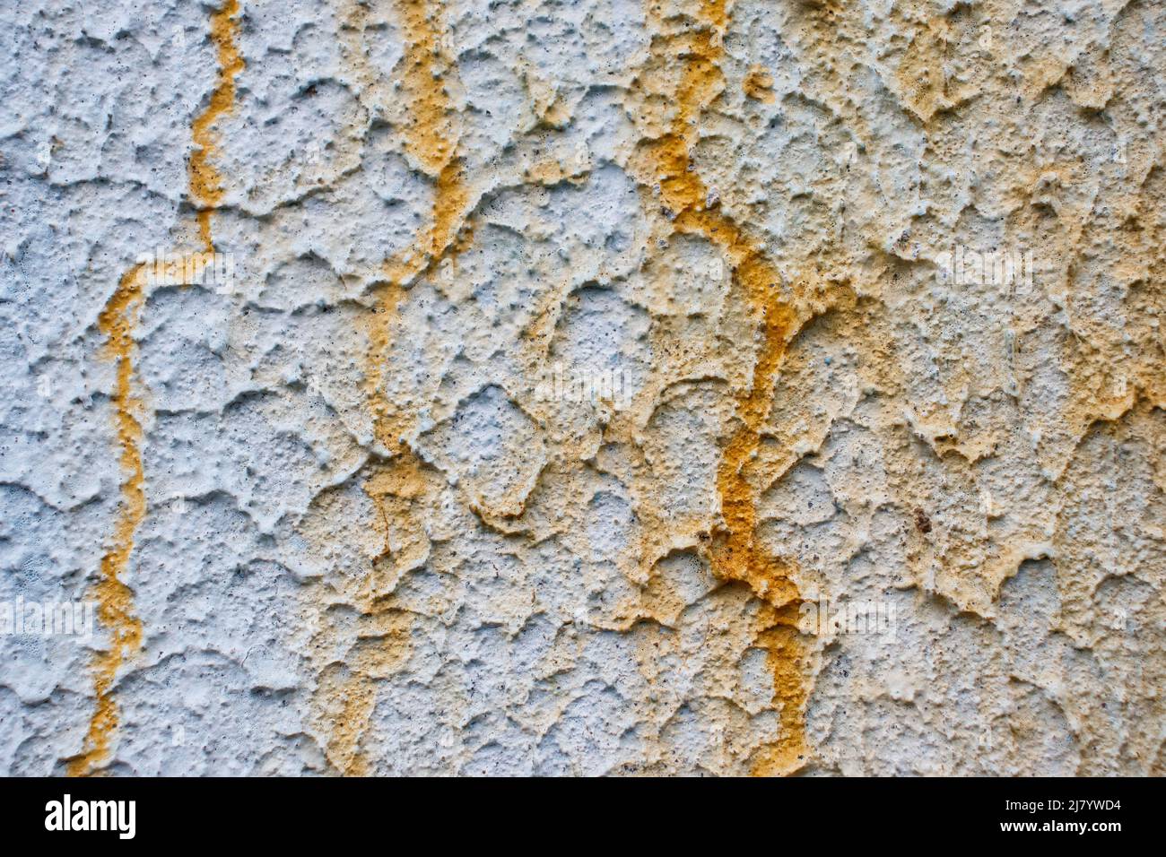 Plaster of the exterior wall of the building close-up. Texture of blue ...