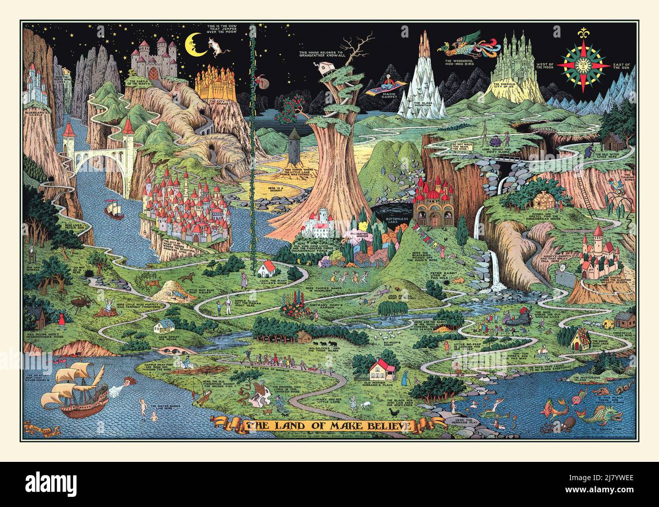 The Land of Make Believe Stock Photo - Alamy