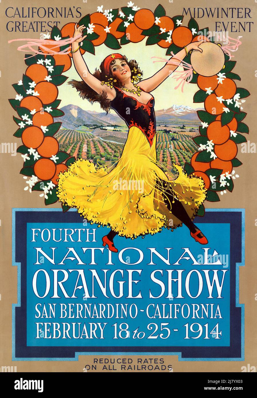 Fourth National Orange Show Stock Photo - Alamy