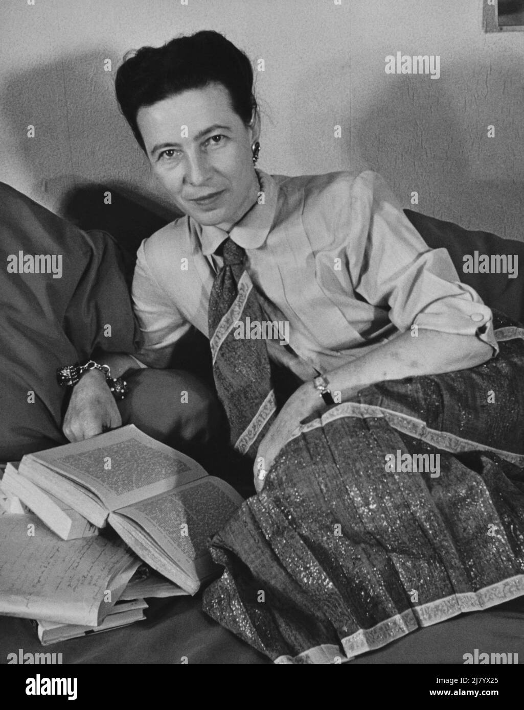Simone de beauvoir hi-res stock photography and images - Alamy