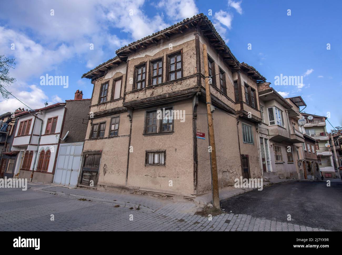 Kütahya houses, which are examples of 19th century civil architecture ...