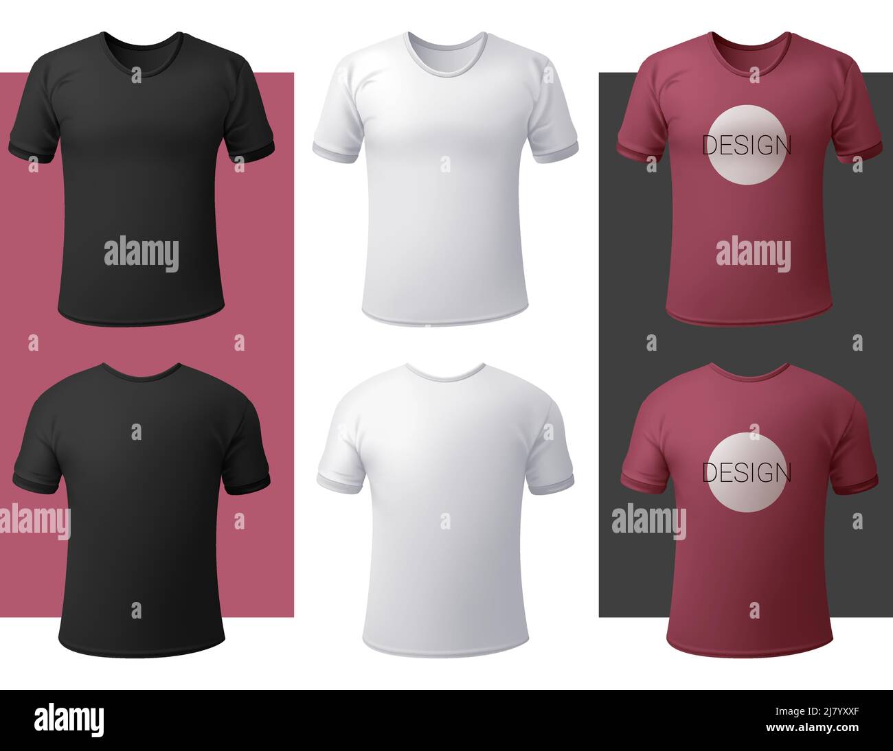 Realistic soccer shirt Stock Vector Images - Alamy