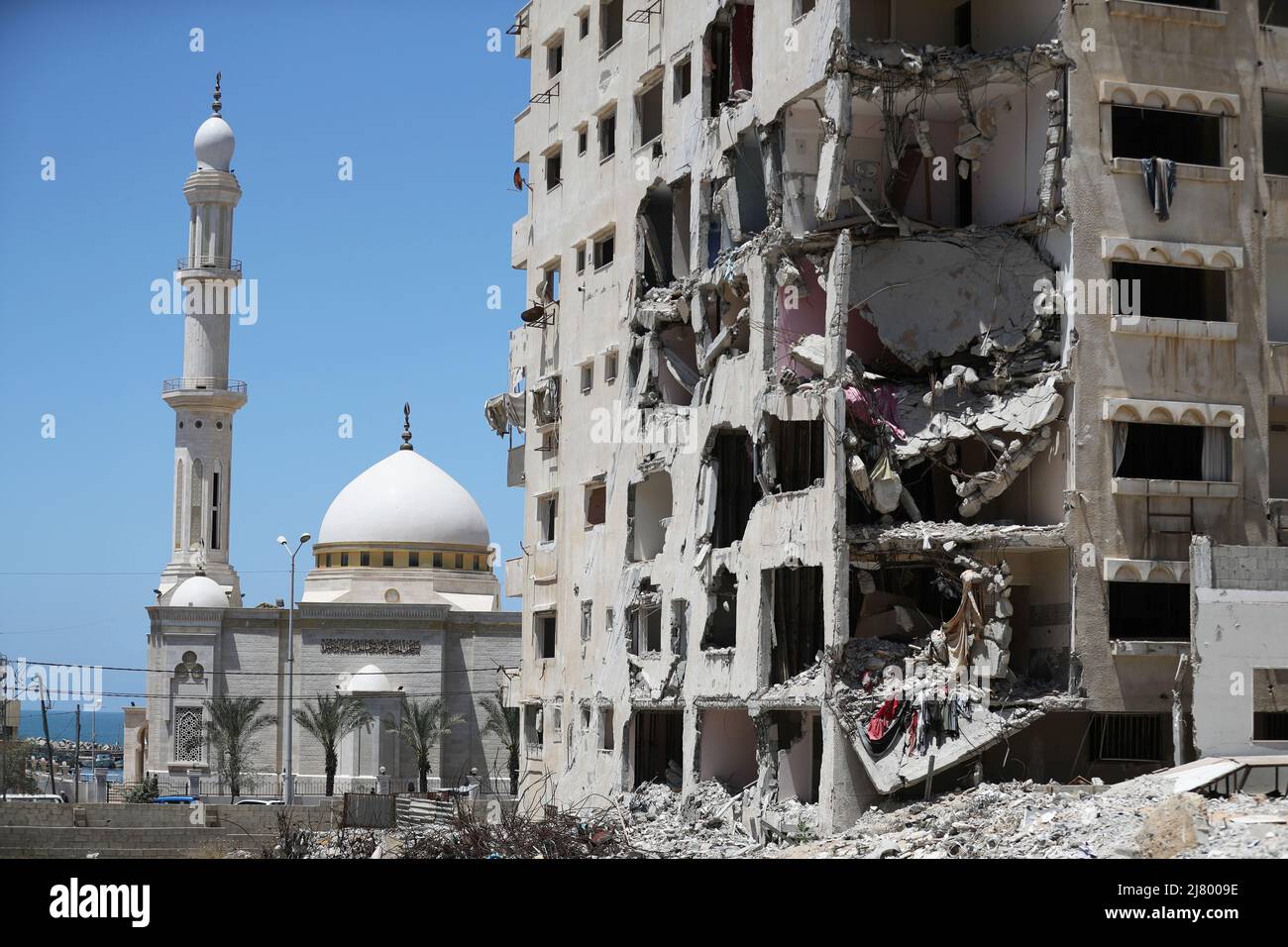 Destroyed hanadi tower hi-res stock photography and images - Alamy