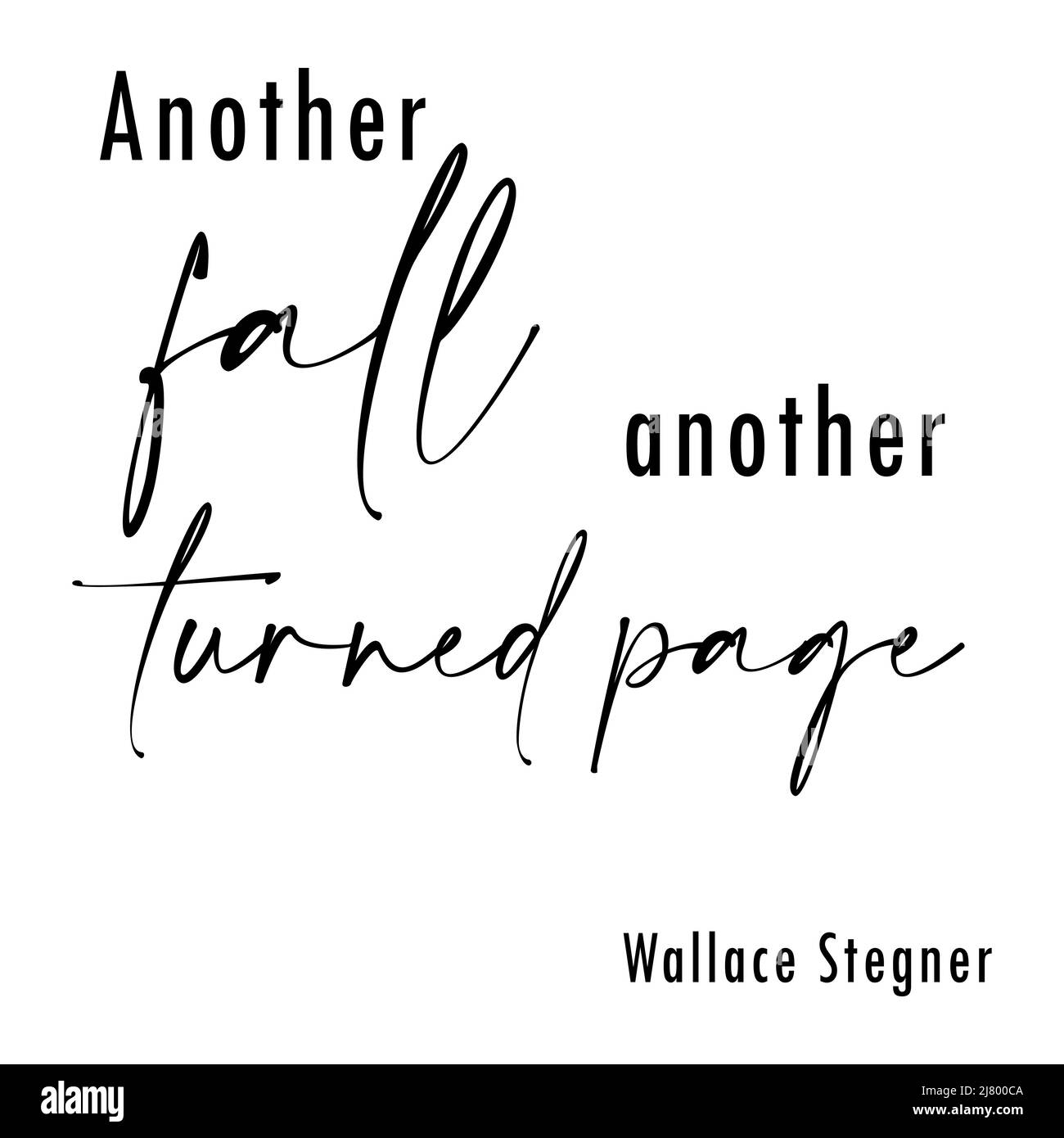 Autumn banner background paper Black and White Stock Photos & Images ...