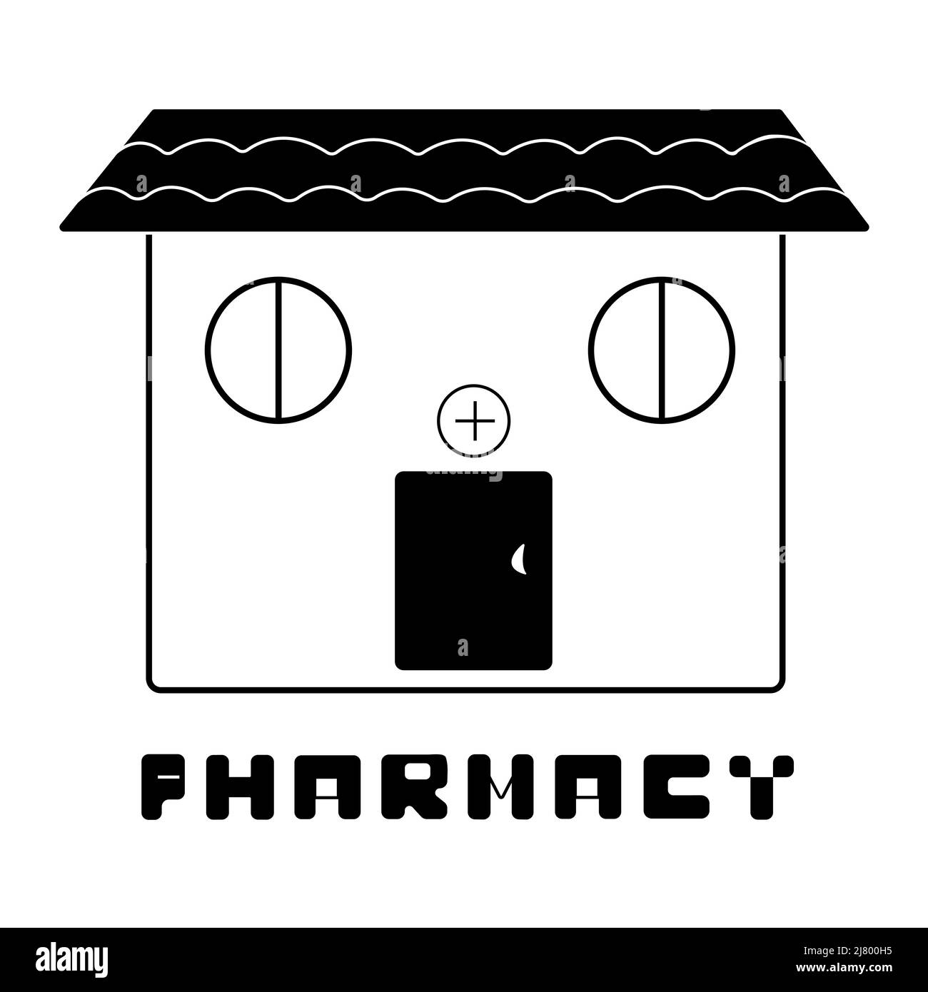 Pharmacy line icons on Stock Vector Images - Alamy