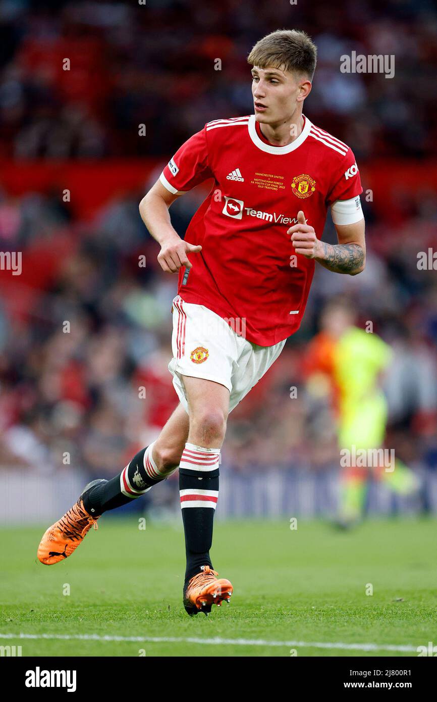 Manchester United's Rhys Bennett during the FA Youth Cup final match at ...