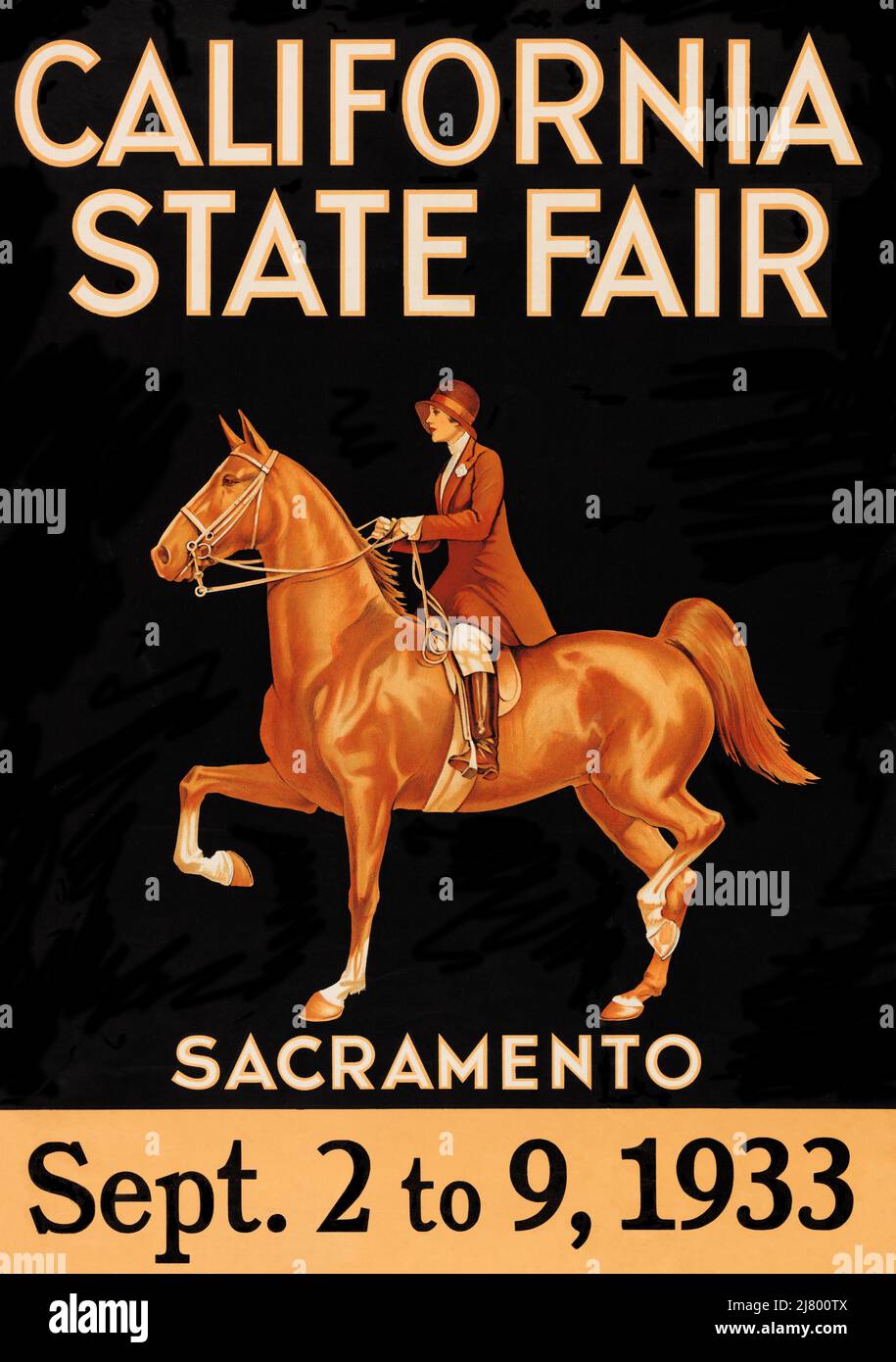 California State Fair, Sacramento, Sept. 2 to 9, 1933 Stock Photo - Alamy
