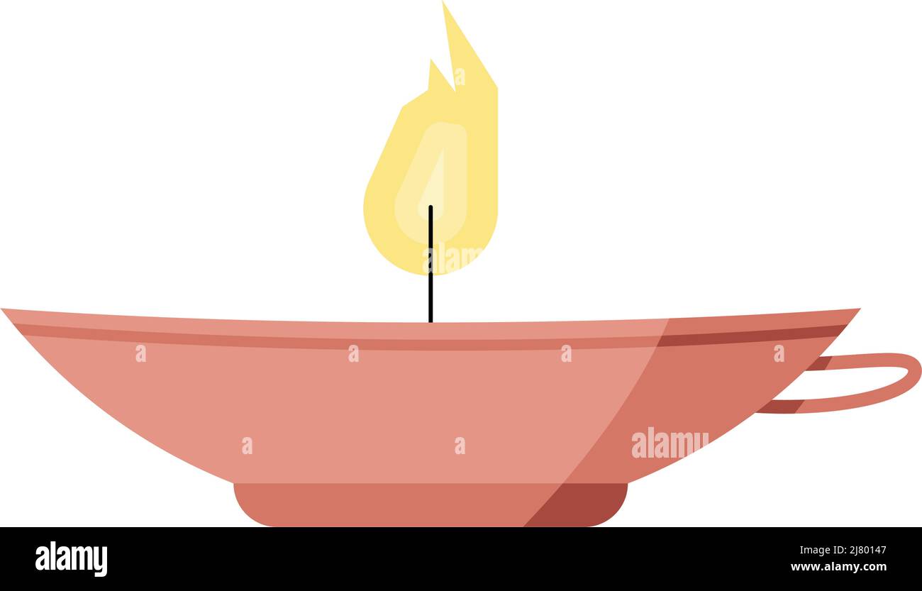 religious candle fire isolated icon Stock Vector Image & Art - Alamy