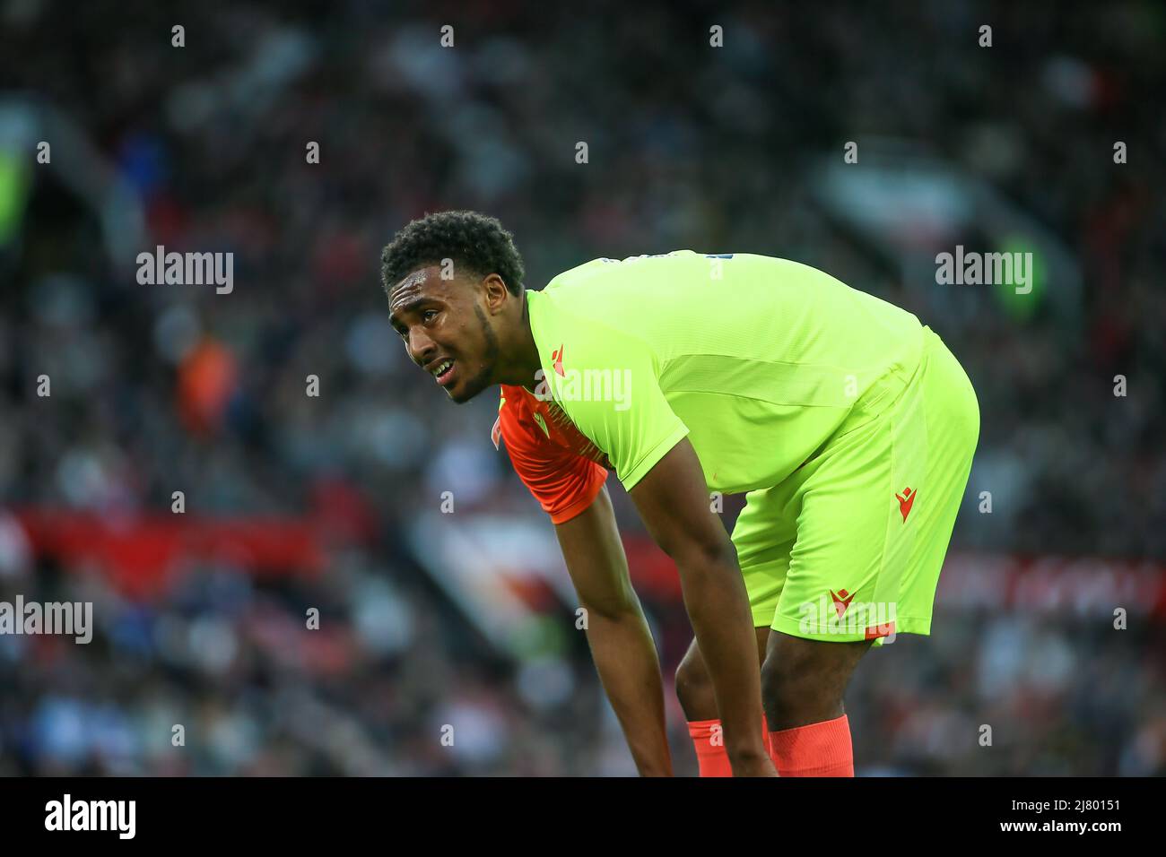 Pharrell Johnson #5 of Nottingham Forest looks on Stock Photo - Alamy