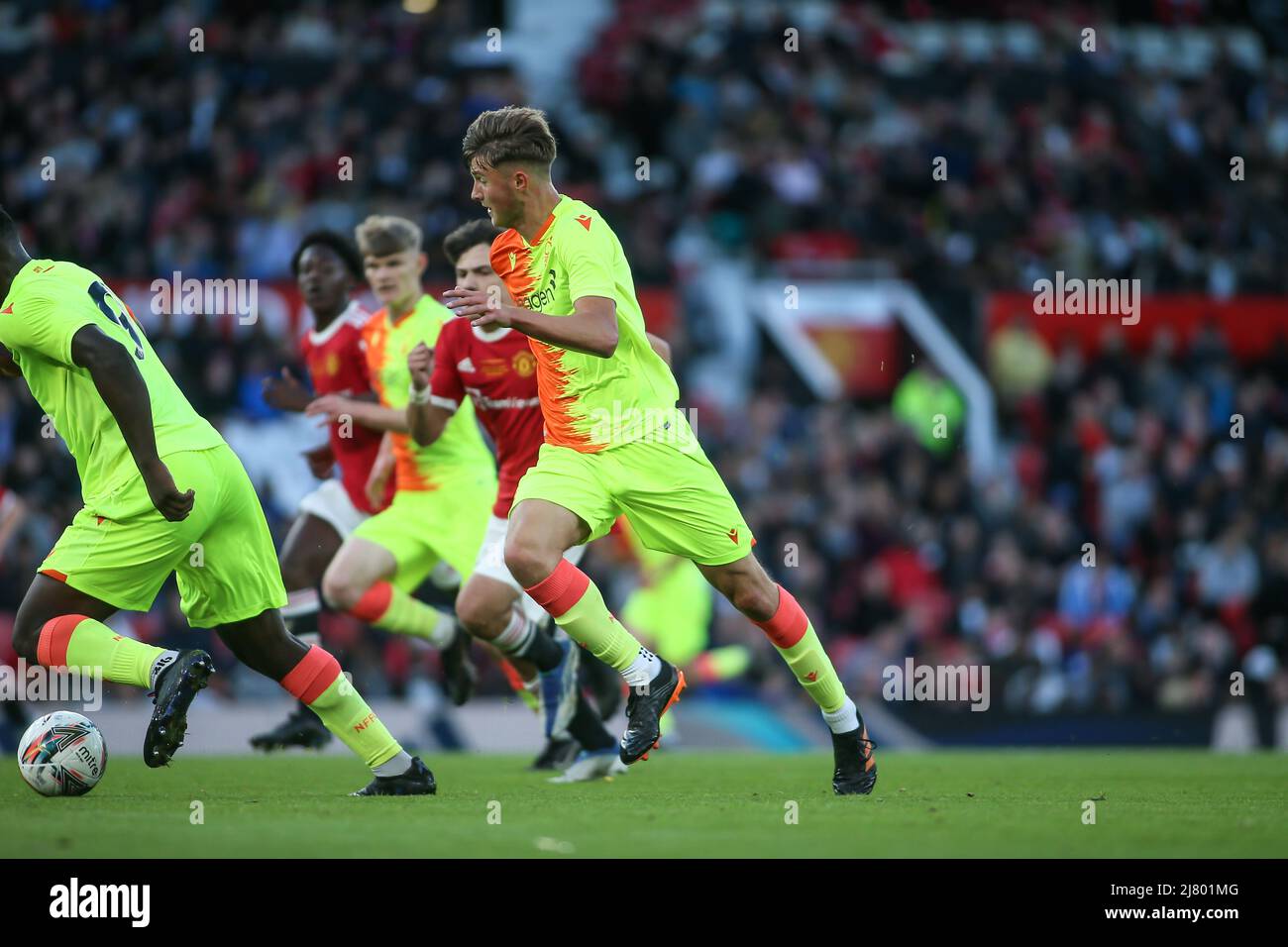 Justin Hanks #6 of Nottingham Forest bursts forward Stock Photo - Alamy