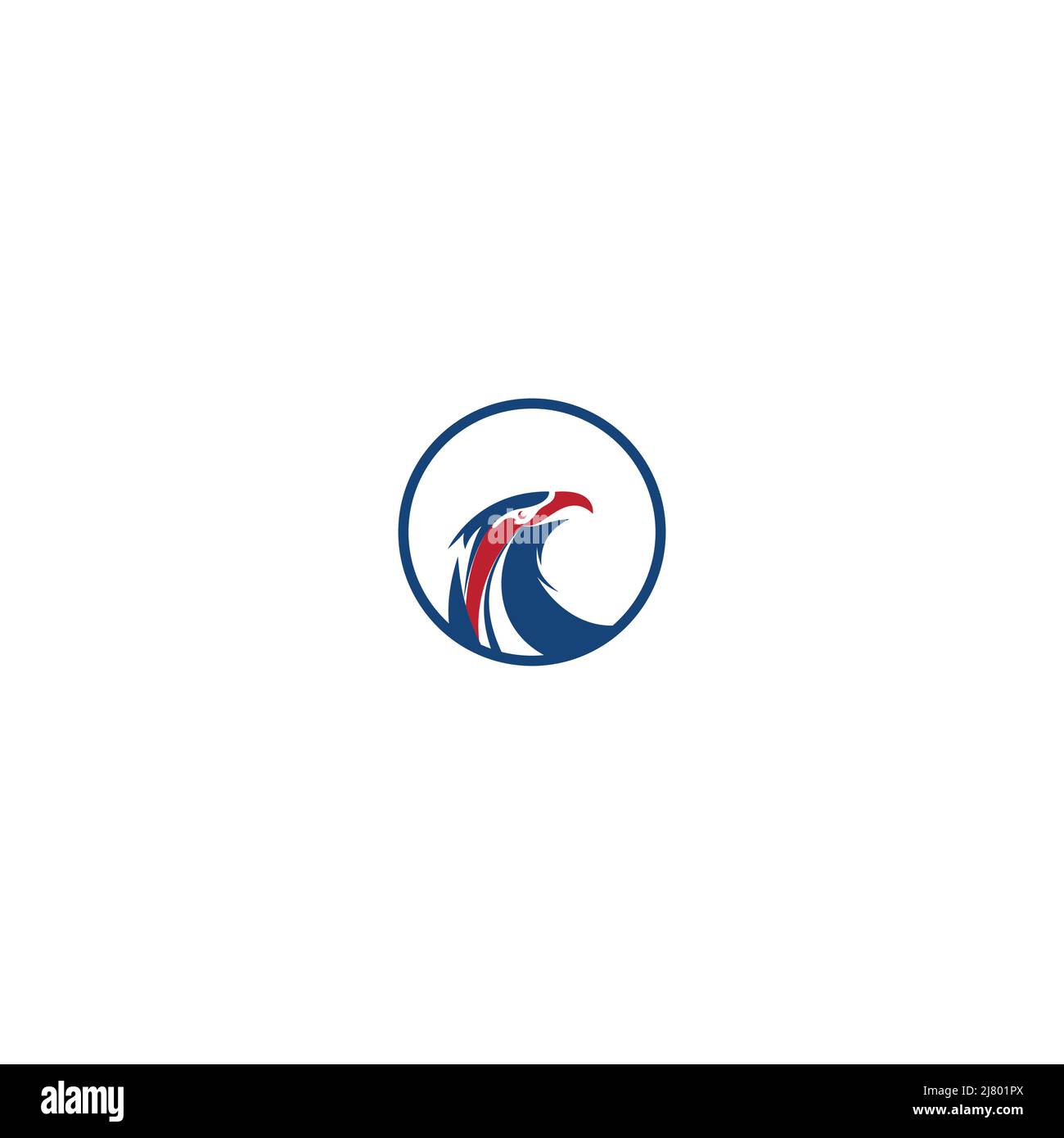 Abstract Eagle logo design template Stock Vector Image & Art - Alamy