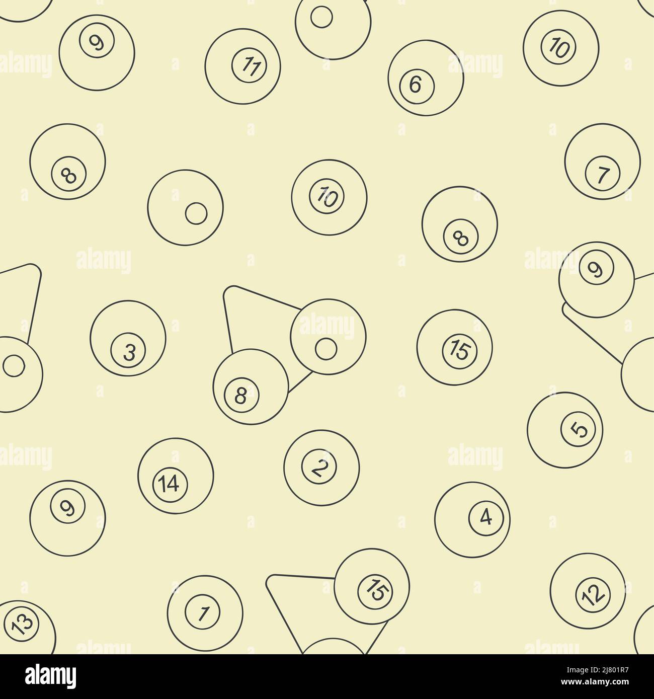 Eight ball rack Stock Vector Images - Alamy