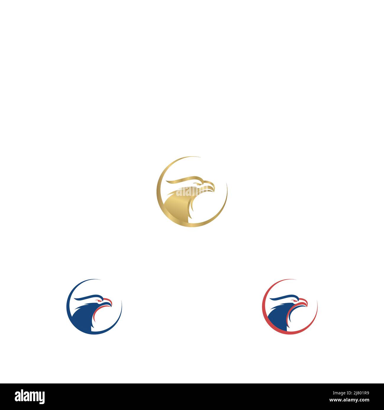Abstract Eagle logo design template Stock Vector Image & Art - Alamy