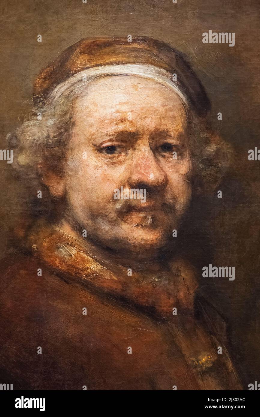 Painting titled "Self Portrait at the Age of 63" by Dutch Artist ...