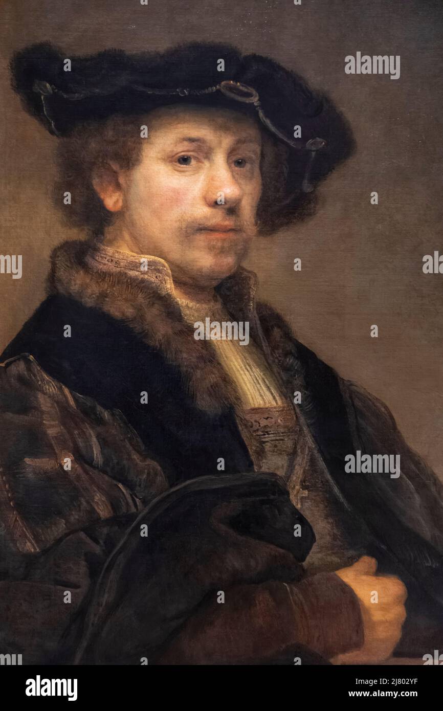 Painting titled "Self Portrait at the Age of 34" by Dutch Artist ...