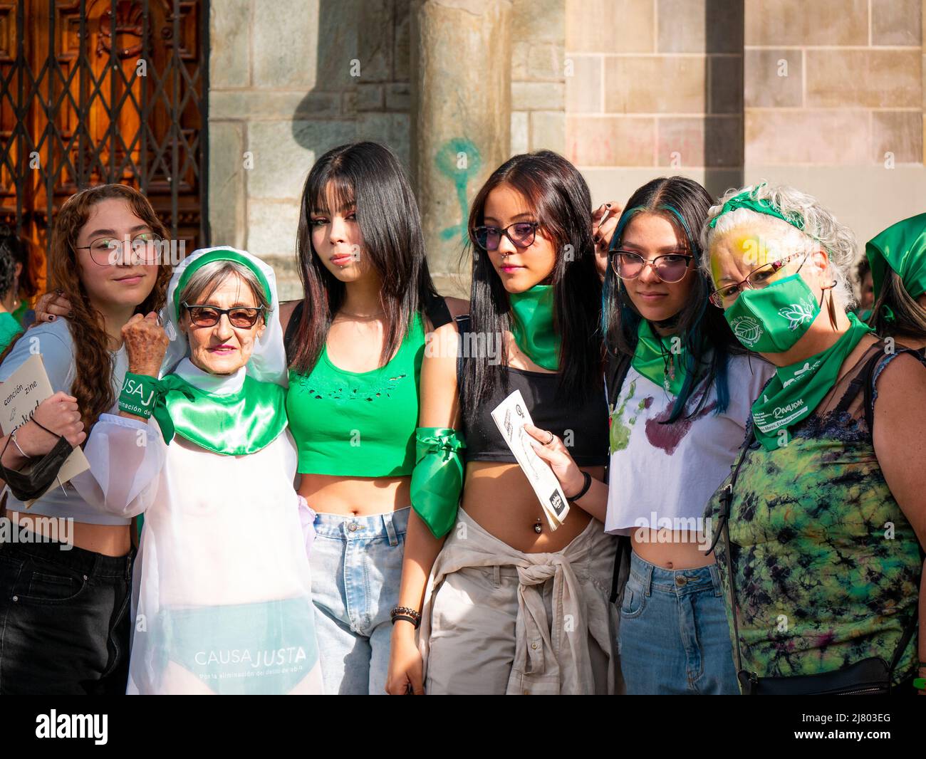 Medellin, Antioquia, Colombia - March 8 2022: A Woman Dressed as a Nun ...