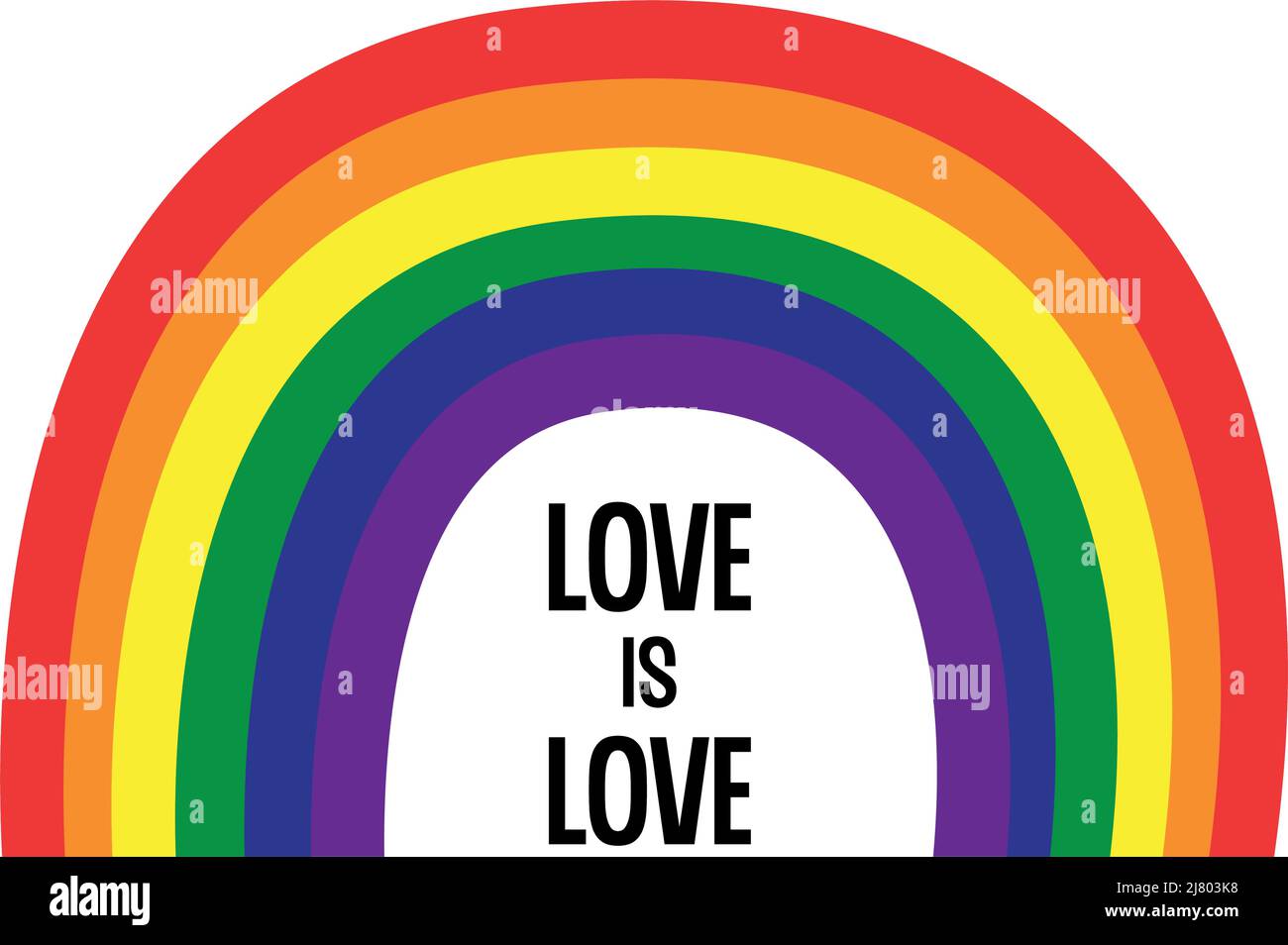 Love lgbtq lettering Stock Vector Images - Alamy