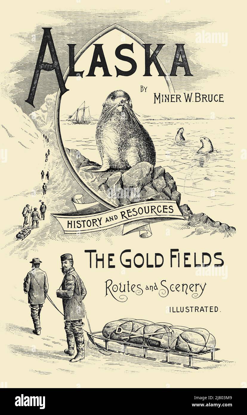 Alaska; The Gold Fields Stock Photo - Alamy