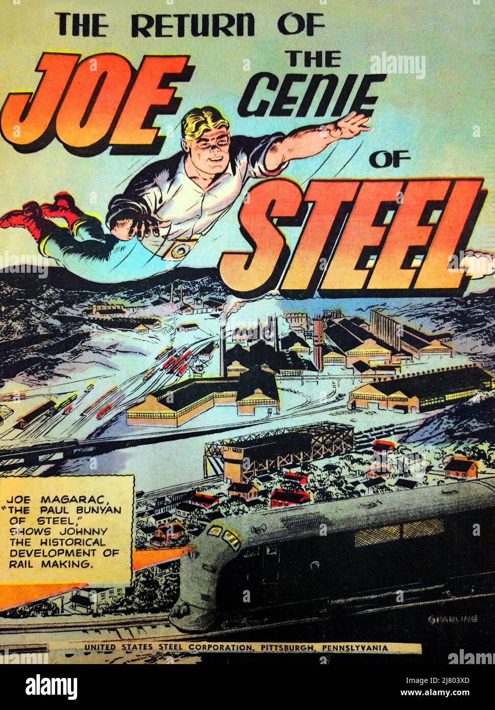 Pittsburg steel train hi-res stock photography and images - Alamy