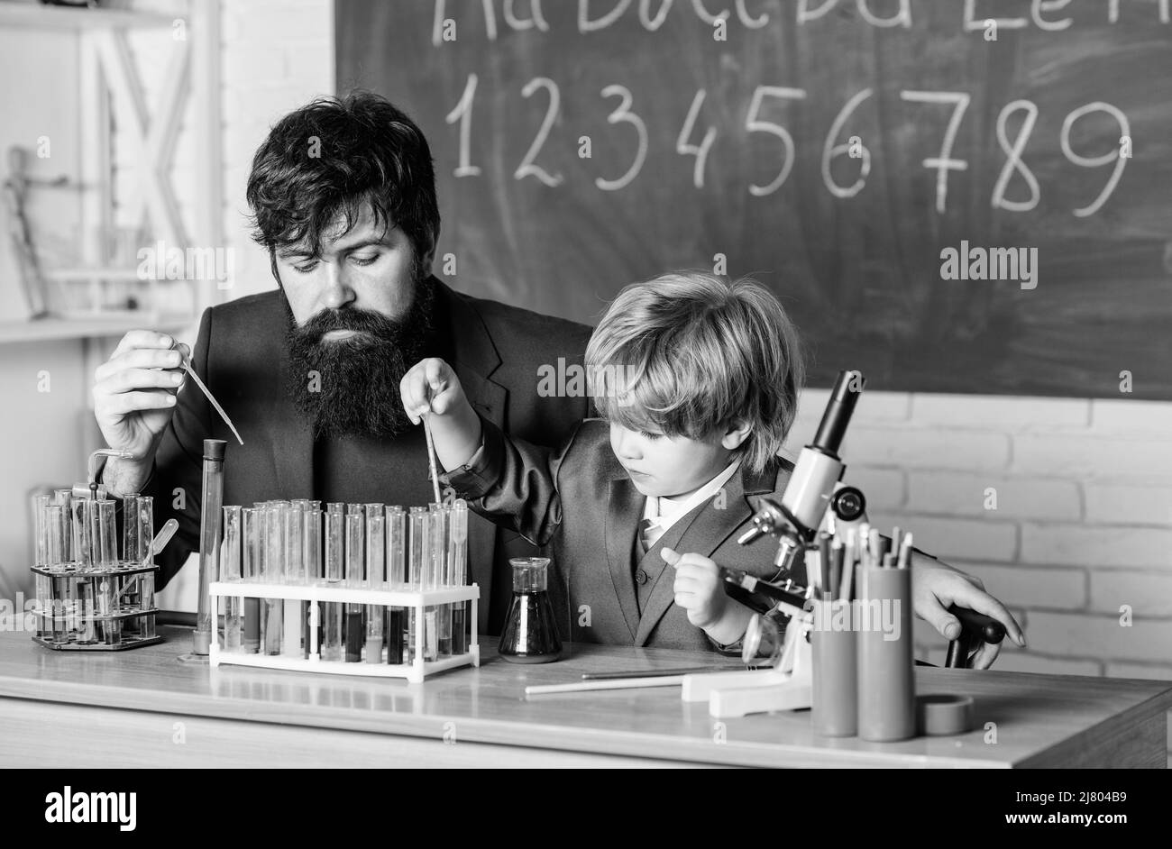 laboratory research and development. Back to school. science camp ...