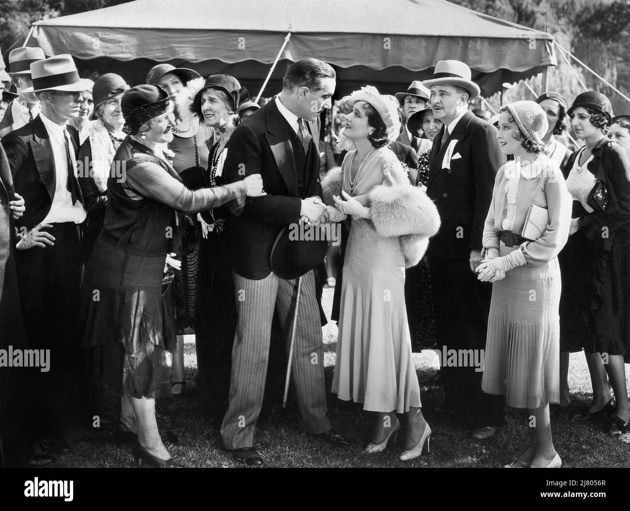 Paul Lukas, Vivienne Osborne, Dorothy Jordan, on-set of the Film, "The ...