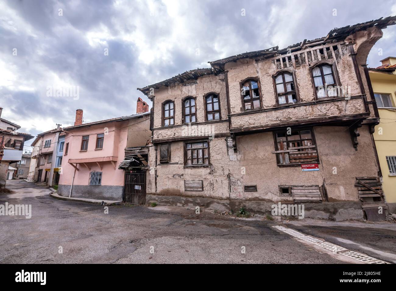 Kütahya houses, which are examples of 19th century civil architecture ...