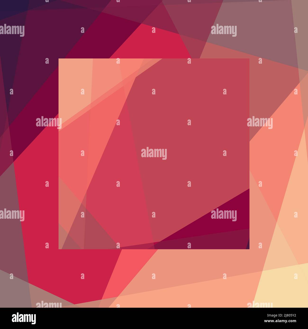 Abstract Low Polygon Color Computational Background Illustration Stock