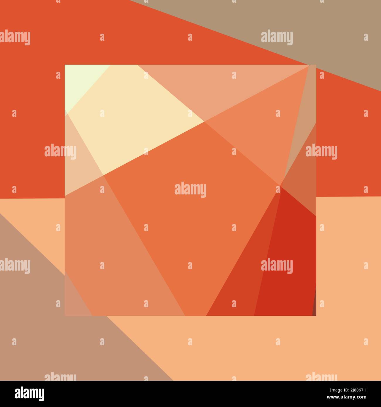 Abstract Low Polygon color computational background illustration Stock ...