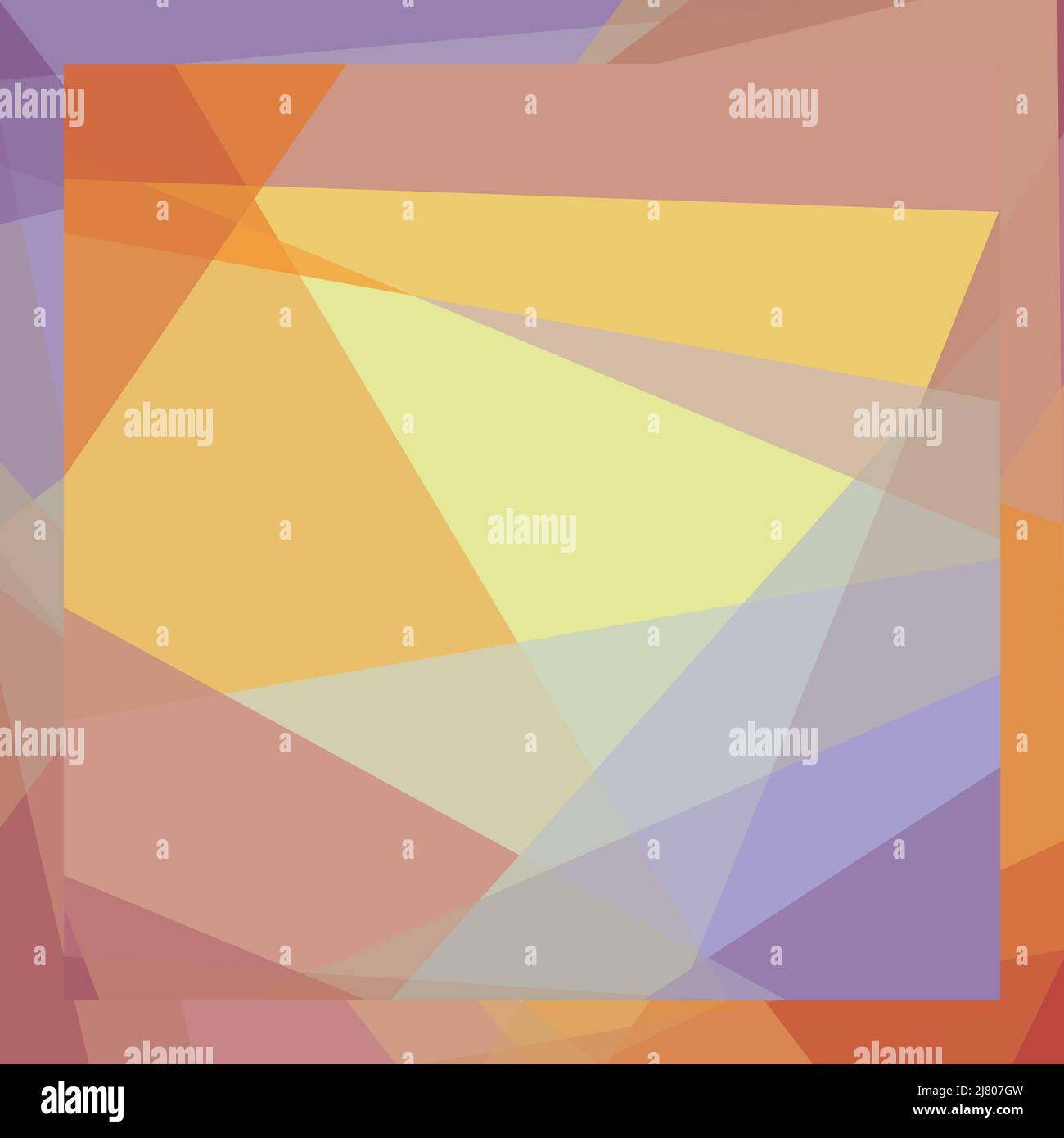 Abstract Low Polygon Color Computational Background Illustration Stock
