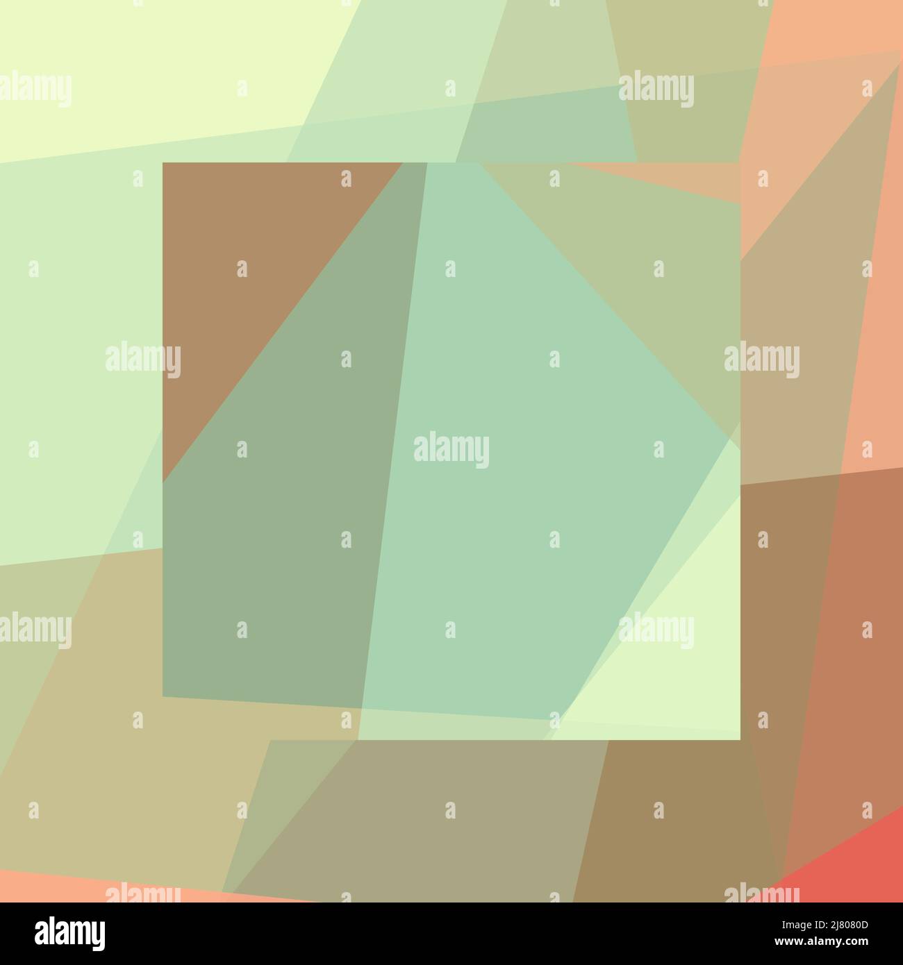 Abstract Low Polygon Color Computational Background Illustration Stock