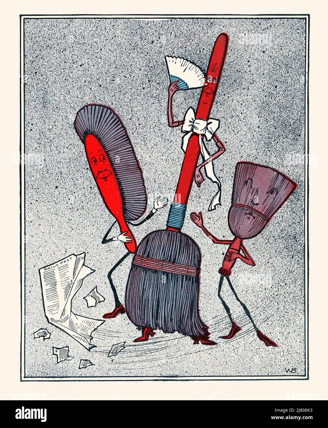 Miss Broom's Hit Stock Photo - Alamy