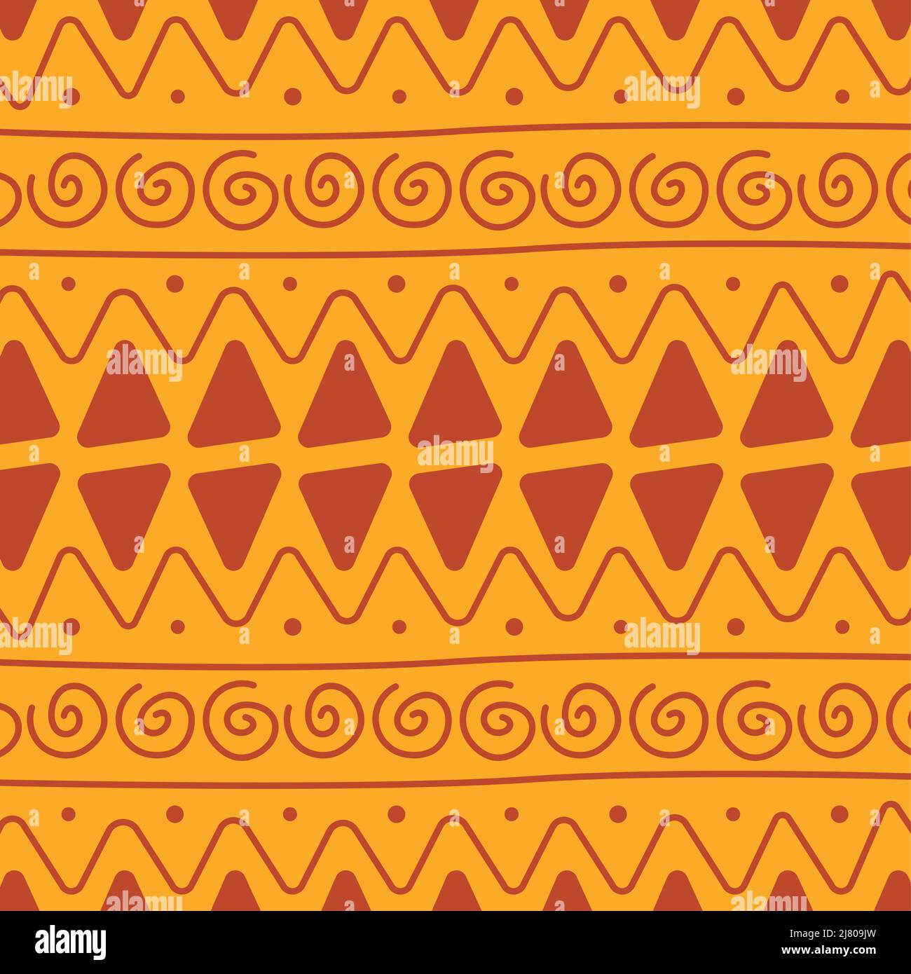 orange african culture pattern background Stock Vector Image & Art - Alamy