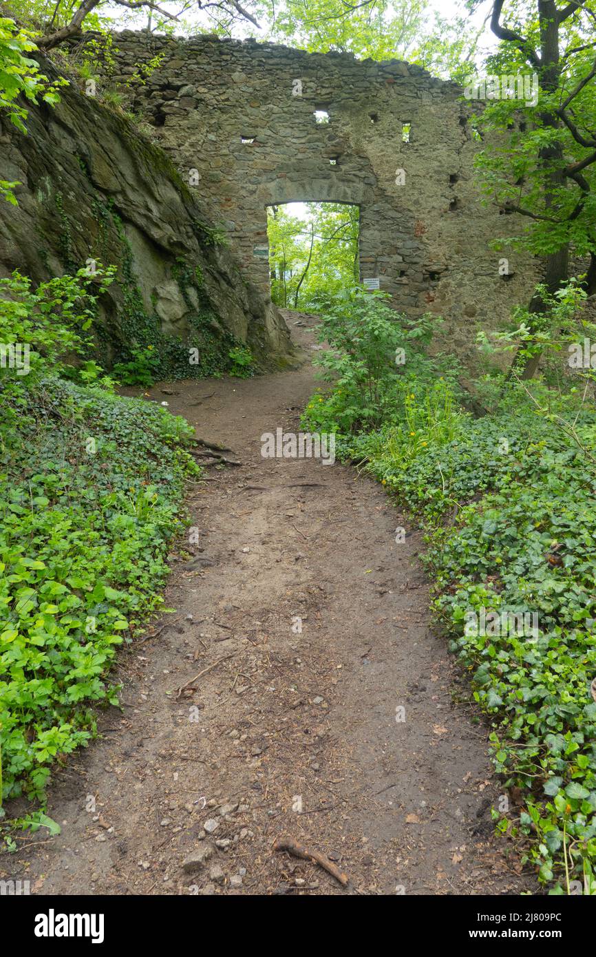The varied route over the Vogelbergsteig to the historic Dürnstein ...