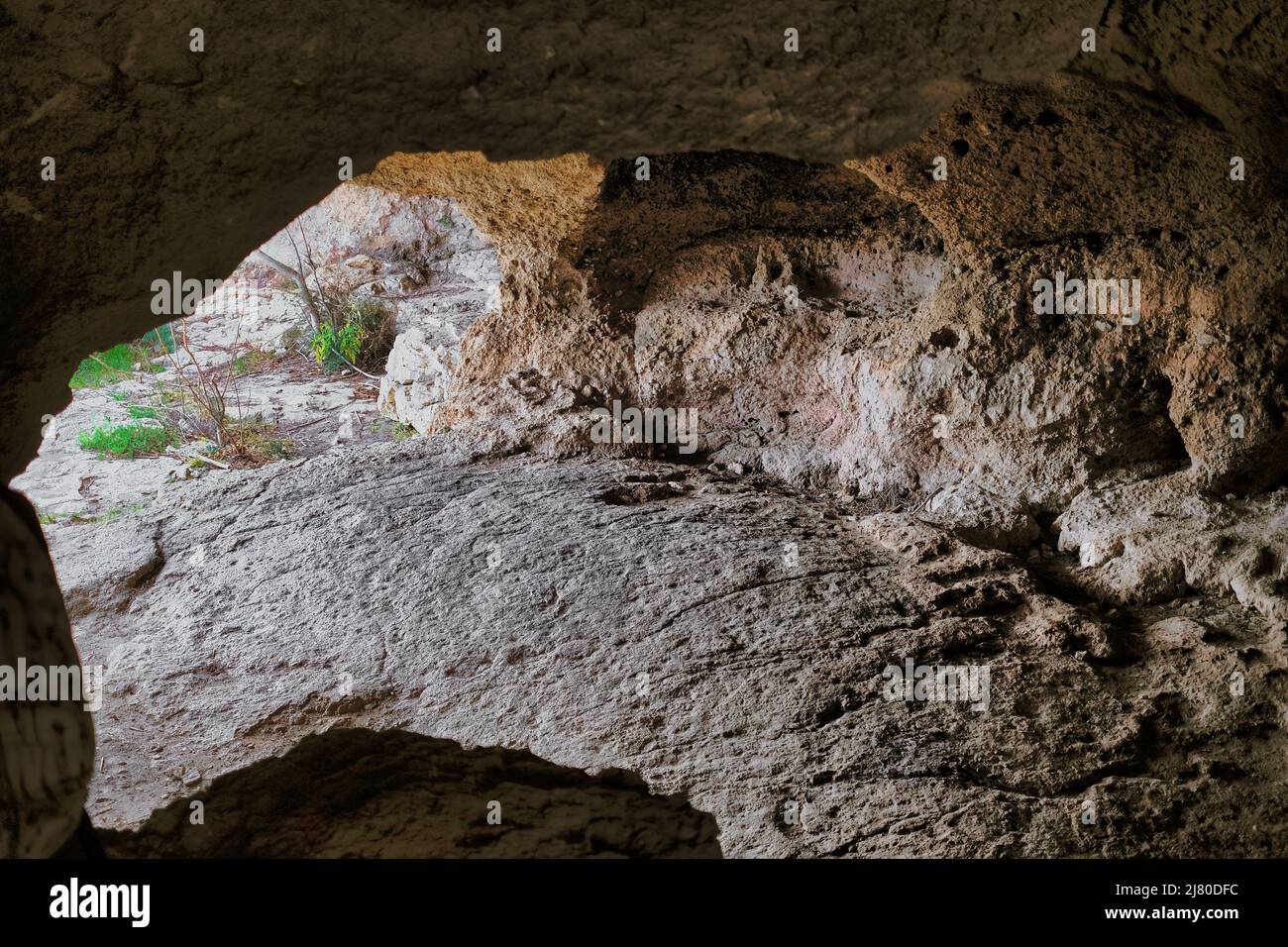 Prehistoric caves in the Murgia Materana reserve (Matera Italy) dating ...