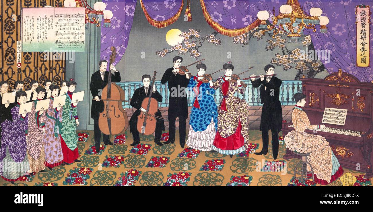 Concert of european music hi-res stock photography and images - Alamy