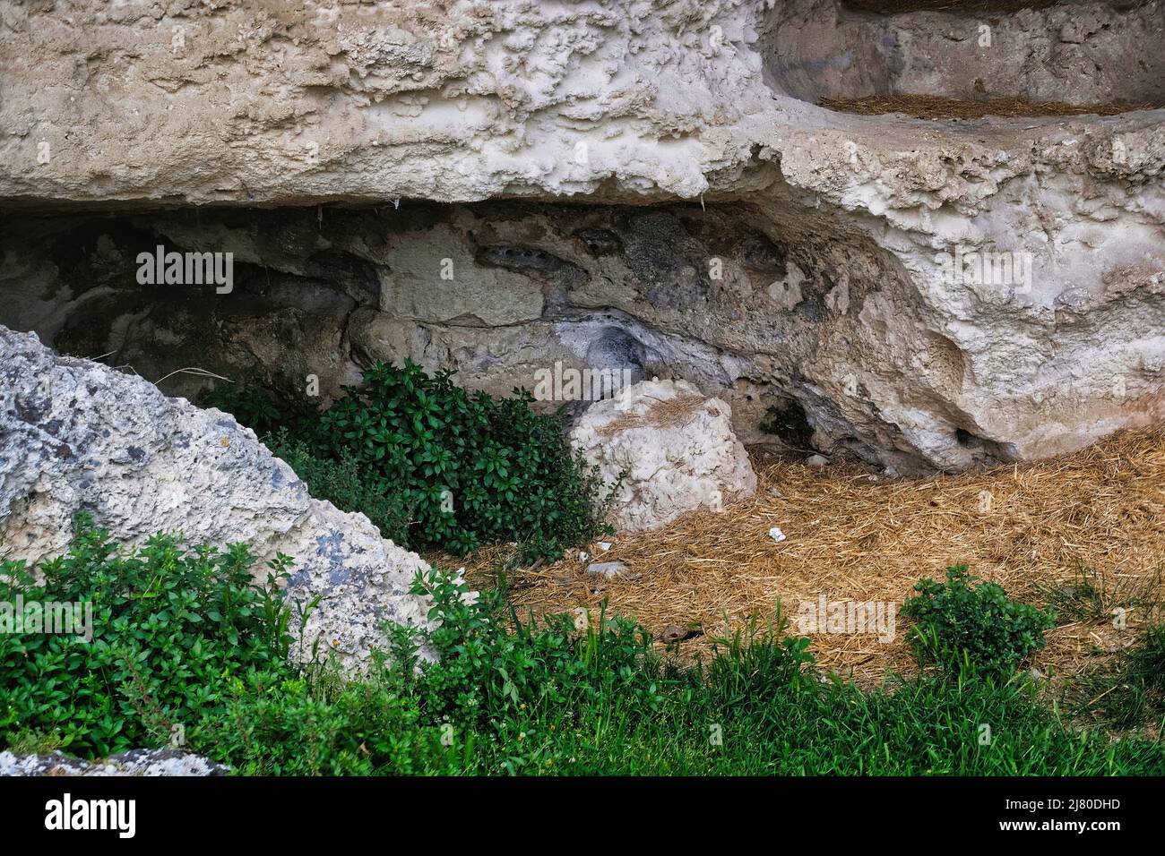 Prehistoric caves in the Murgia Materana reserve (Matera Italy) dating ...